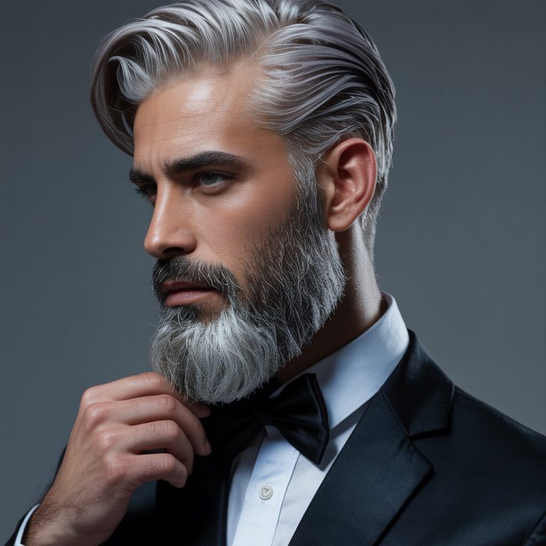 15 Beard Men Silver Fox Ideas for 2025 - Trend Crafters