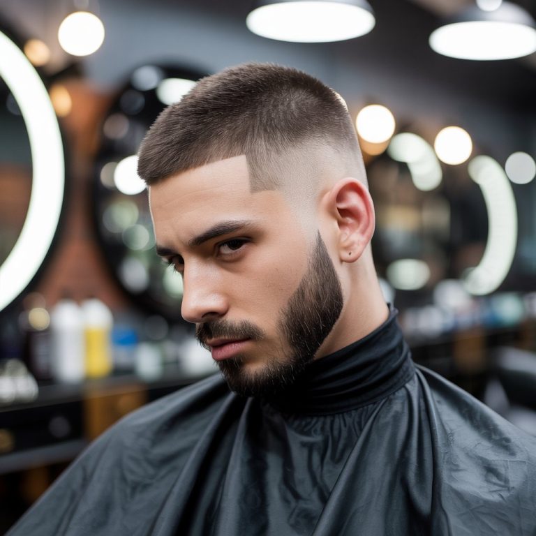 30 Best Buzz Cut Styles for Men 2025: Fade, Taper, Dyed, Mullet, Crew ...