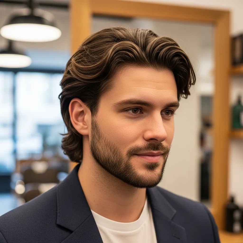 20 Shoulder-Length Haircuts Ideas for Men - Trend Crafters